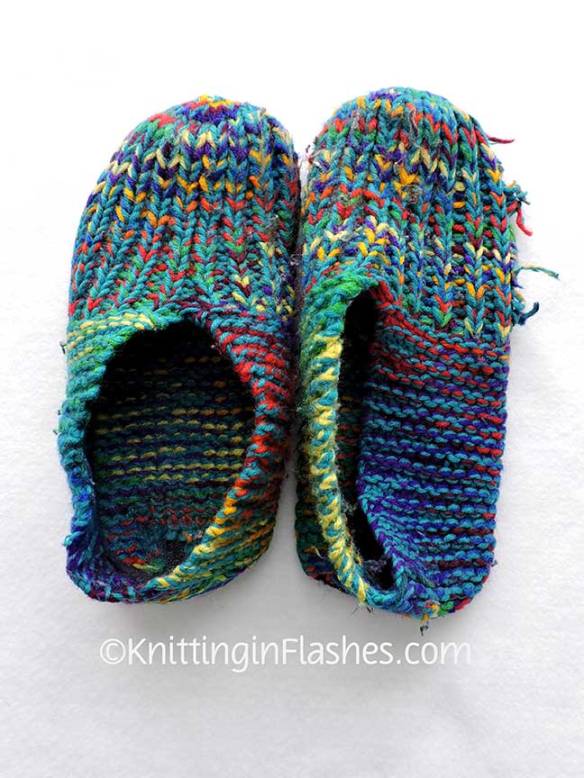 New foot covers | Knitting In Flashes